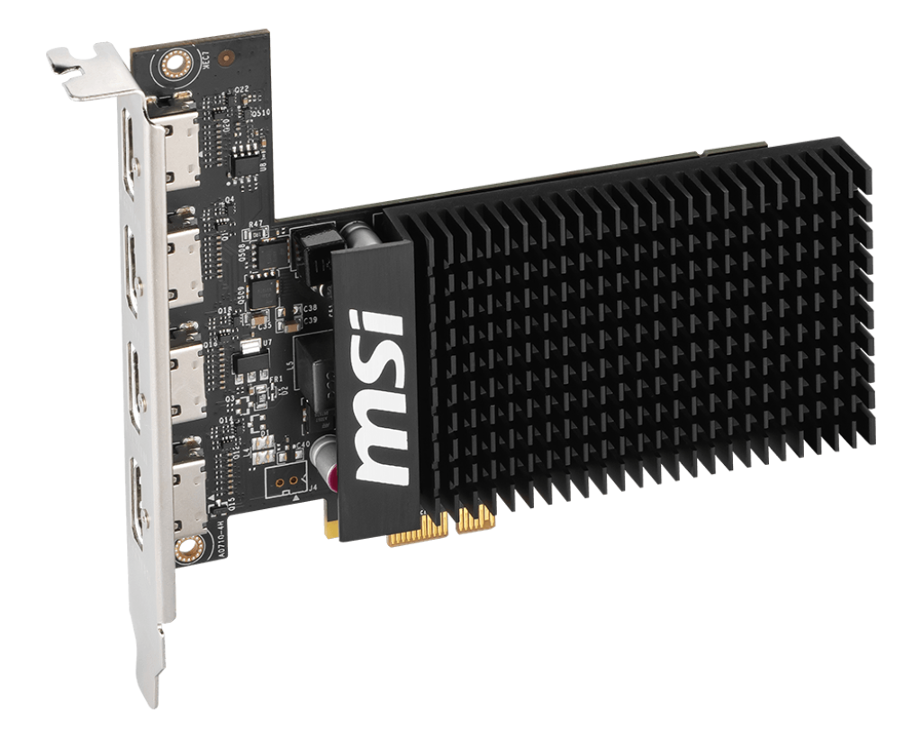 MSI GEFORCE GT 710 2GD3H 4HDMI GRAPHICS CARD – Mehta Brothers Shop