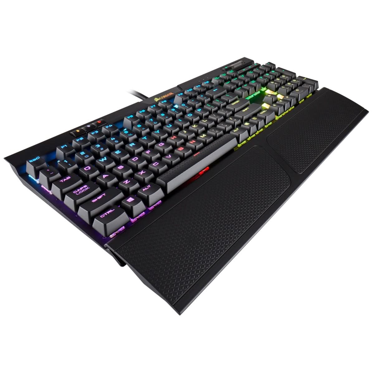 CORSAIR K70 RGB MK.2 WIRED MECHANICAL GAMING KEYBOARD CHERRY MX RED ...