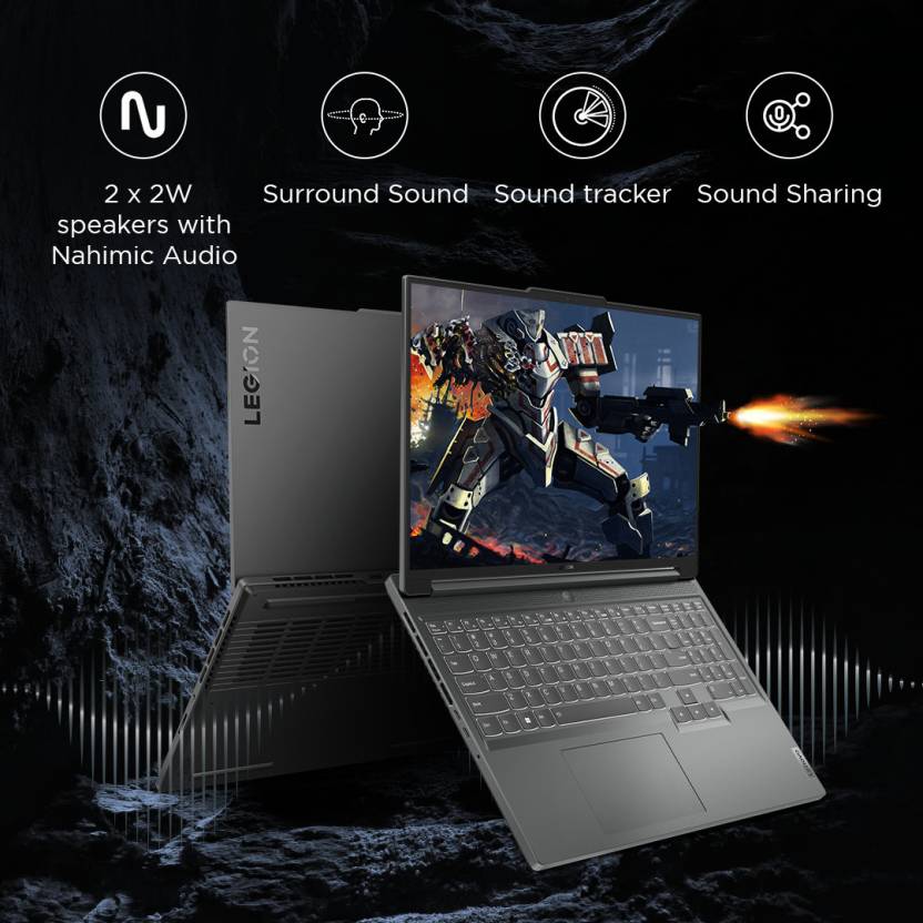 LENOVO LEGION SLIM 5 AI POWERED AMD RYZEN 7 OCTA CORE 7840HS - (16 GB ...