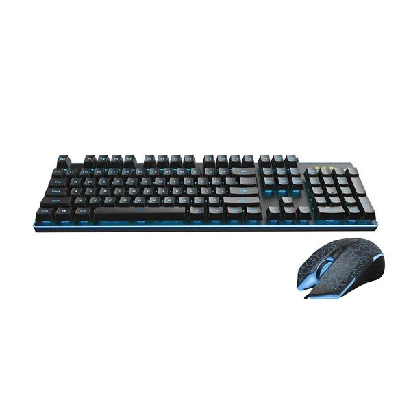 RAPOO V100S ADJUSTABLE BACKLIT GAMING KEYBOARD & OPTICAL GAMING MOUSE ...