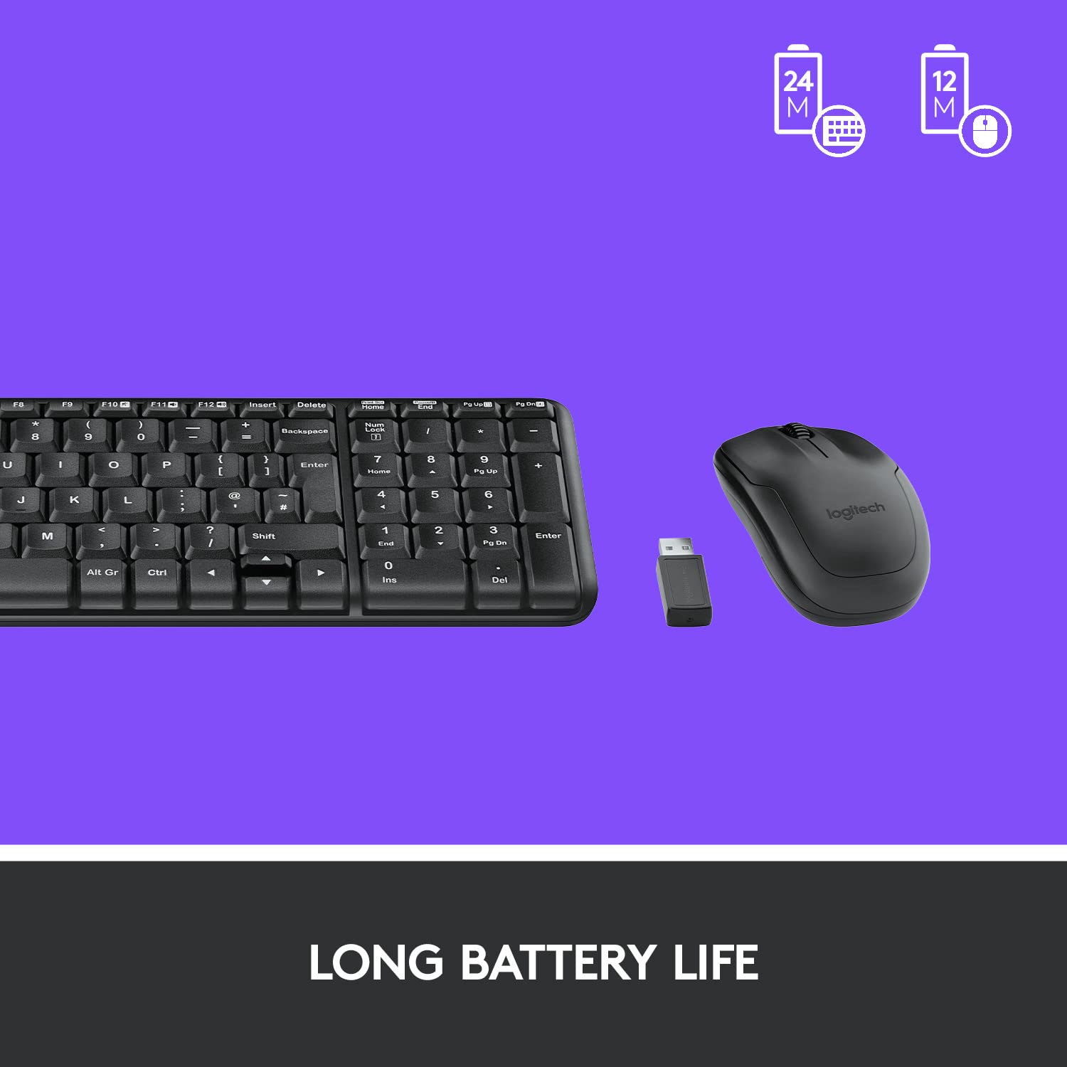 LOGITECH MK220 COMPACT WIRELESS KEYBOARD AND MOUSE COMBO – Mehta ...