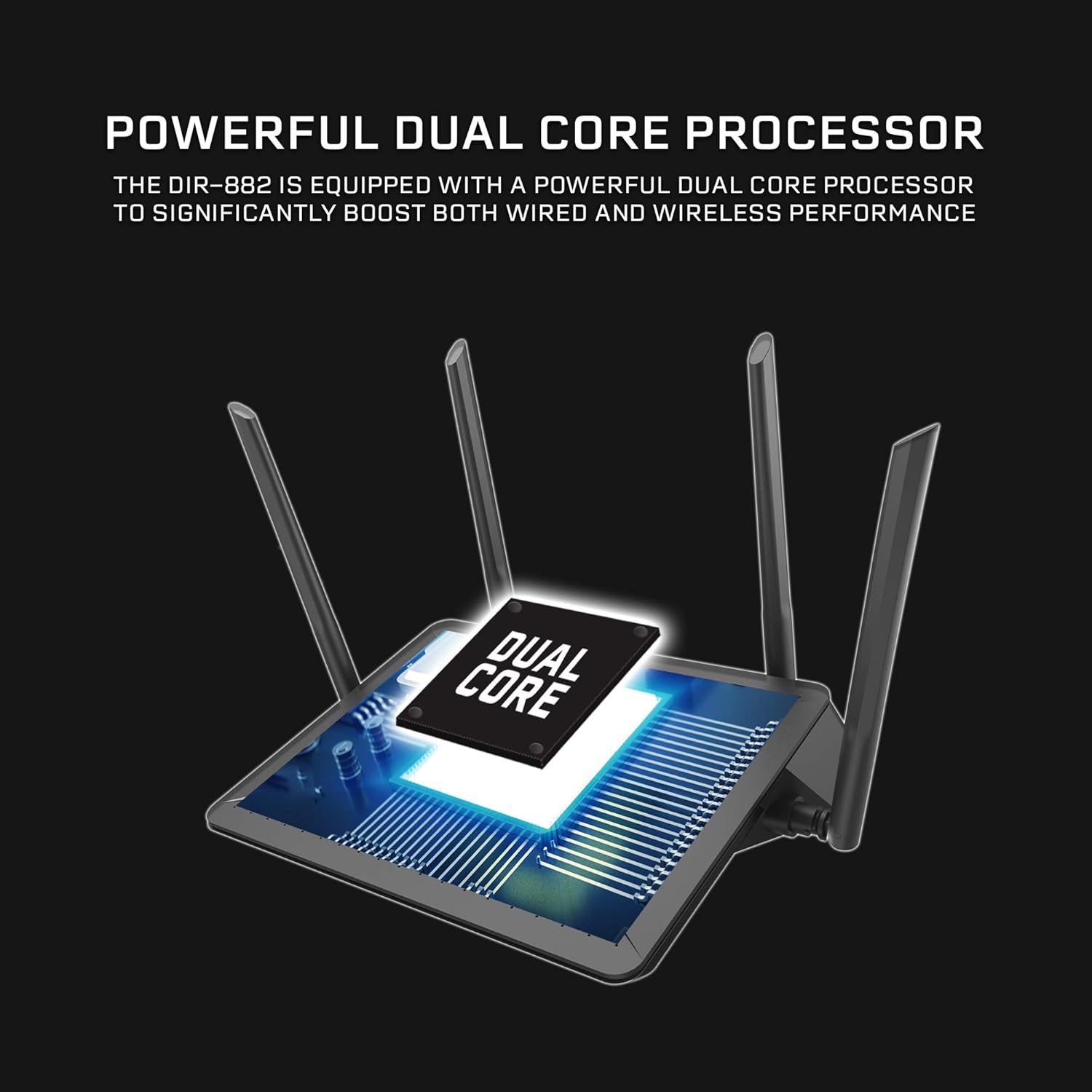 DLINK WIRELESS AC2600 MU-MIMO ROUTER DIR-882 – Mehta Brothers Shop