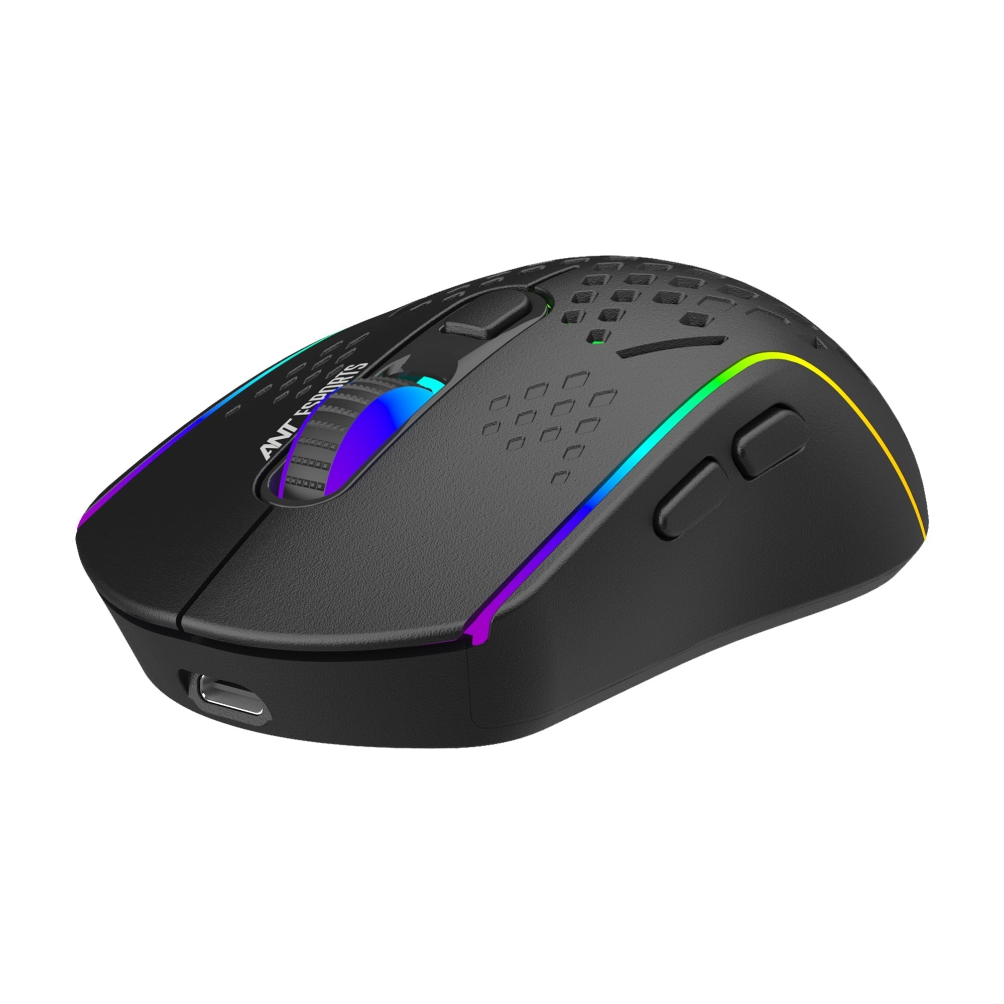 ANT ESPORTS GM700 RGB WIRELESS GAMING MOUSE - BLACK – Mehta Brothers Shop