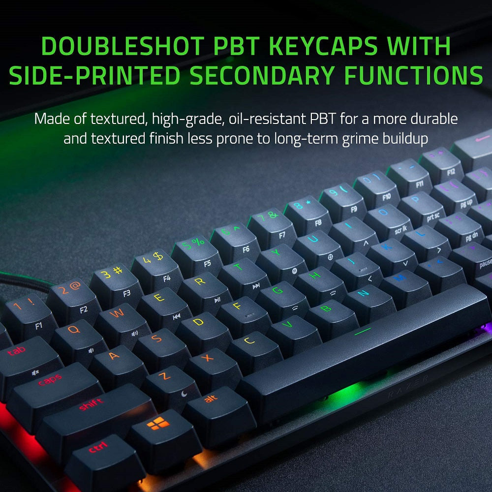RAZER HUNTSMAN MINI - 60% OPTICAL GAMING KEYBOARD (LINEAR RED SWITCH ...