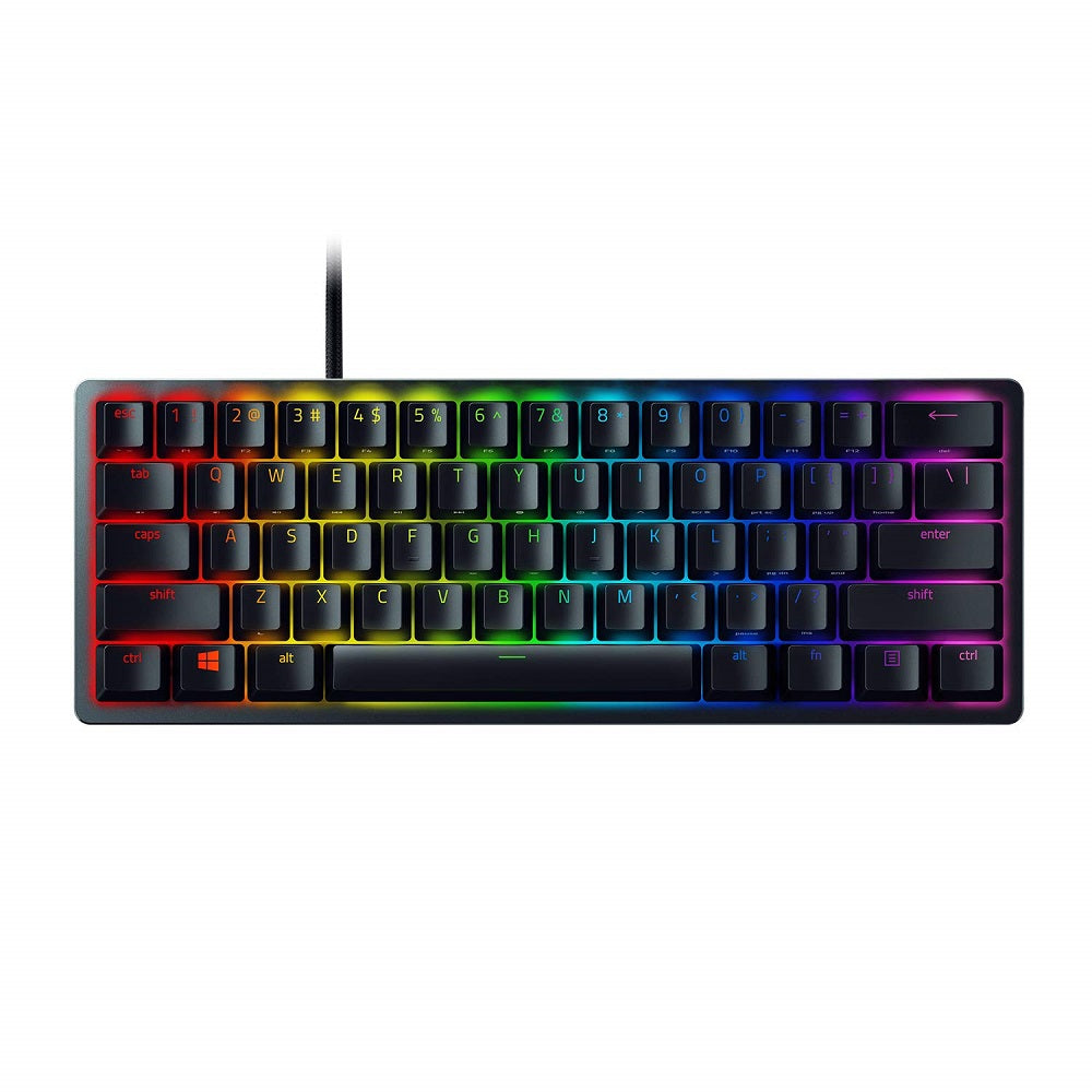 RAZER HUNTSMAN MINI - 60% OPTICAL GAMING KEYBOARD (LINEAR RED SWITCH ...