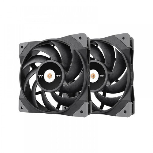 THERMALTAKE ToughFan 12 High Static 120mm Non-RGB Cabinet Fan (Black ...