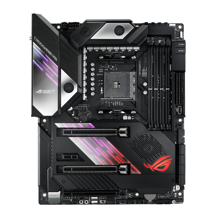 ASUS ROG CROSSHAIR X570 VIII FORMULA AMD AM4 MOTHERBOARD – Mehta ...