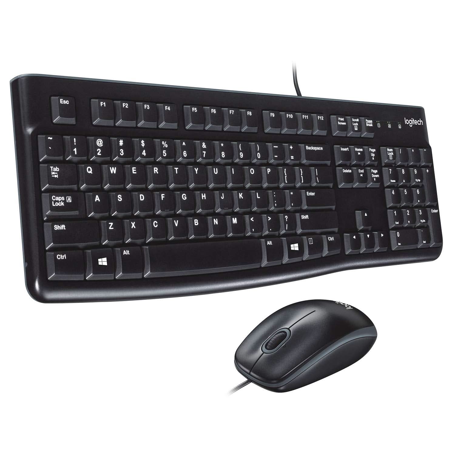 LOGITECH MK120 WIRED USB KEYBOARD AND MOUSE COMBO – Mehta Brothers Shop