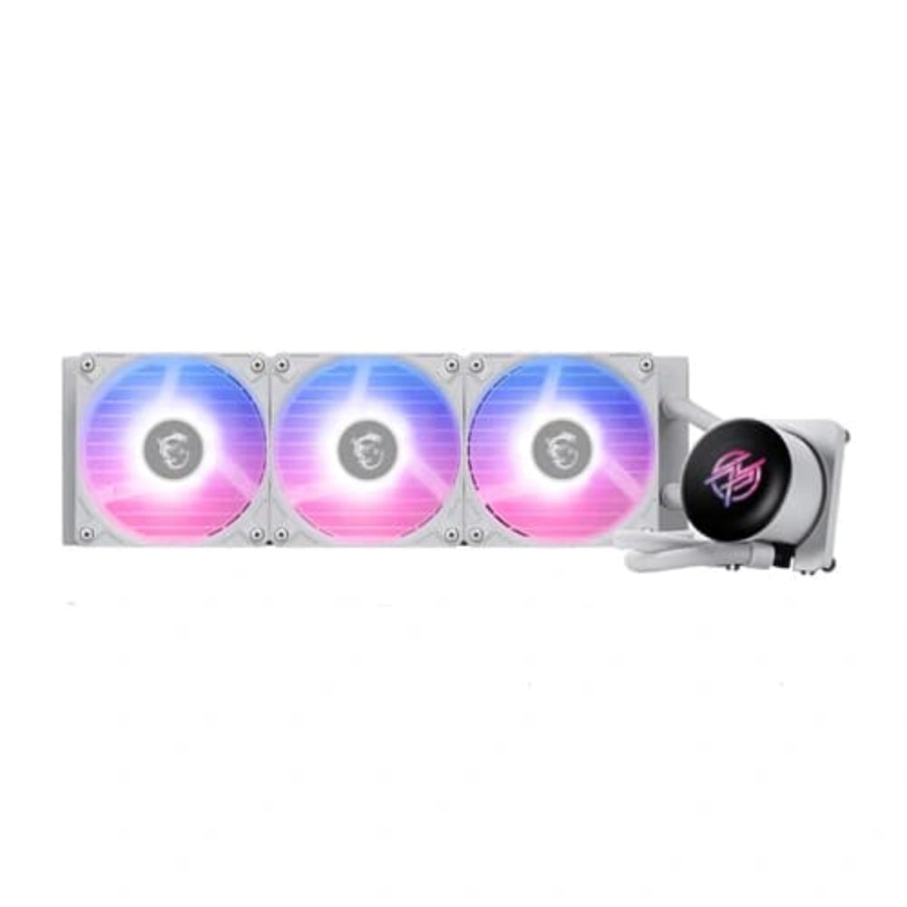 MSI MPG Coreliquid P13 ARGB 360mm CPU Liquid Cooler ( White ) ( With L ...