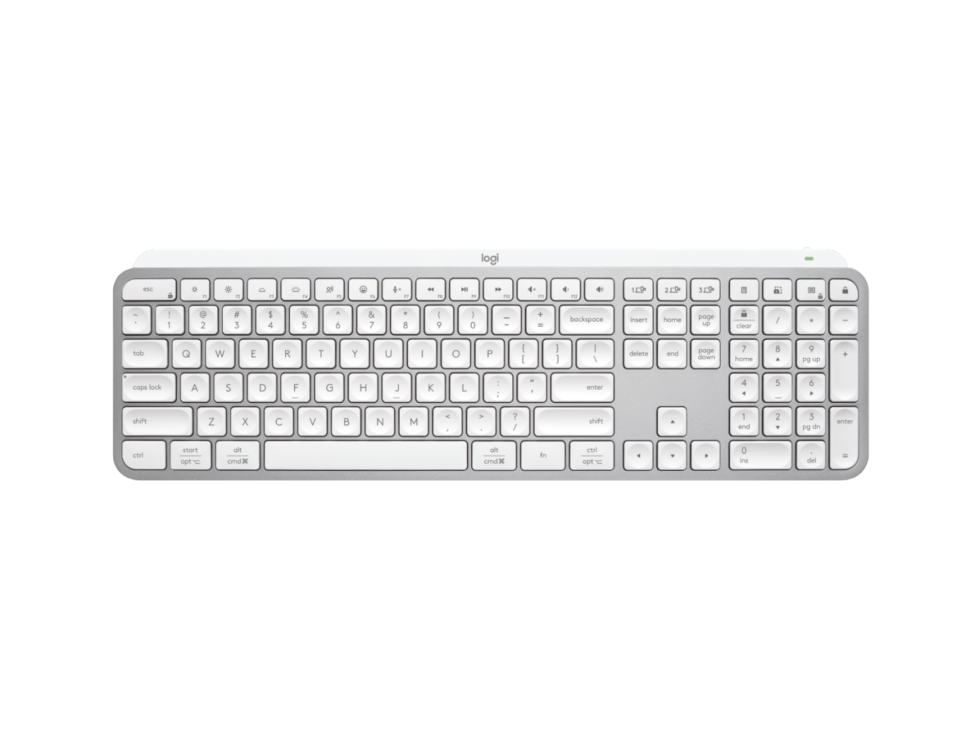 LOGITECH MX KEYS S WIRELESS KEYBOARD WHITE – Mehta Brothers Shop